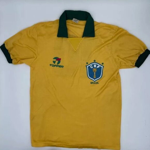 Topper | Shirts | Brazil 986199 10 Zico Original Topper Vintage Rare ...